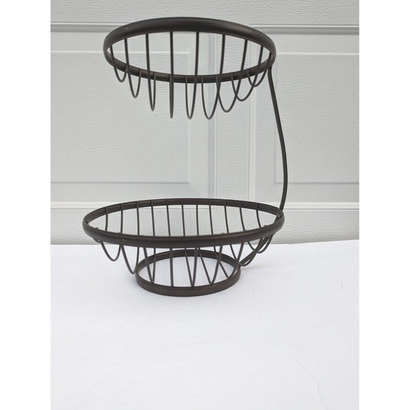 spectrum ashley | Kitchen | Spectrum Ashley 2 Tier Metal Fruit ...